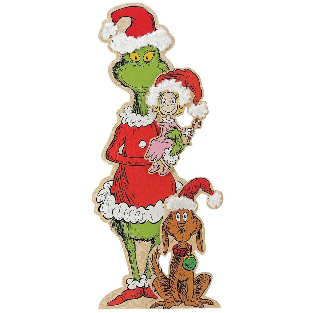 Grinch and Friends 30-Inch Floor Decor w/ Easel - FOR PICK-UP ONLY ...