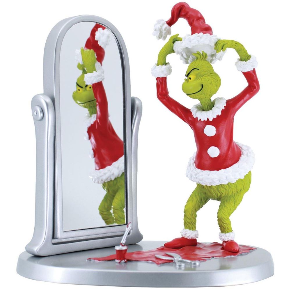 The Grinch in Mirror 7.36-Inch Figure - RetroFestive.ca