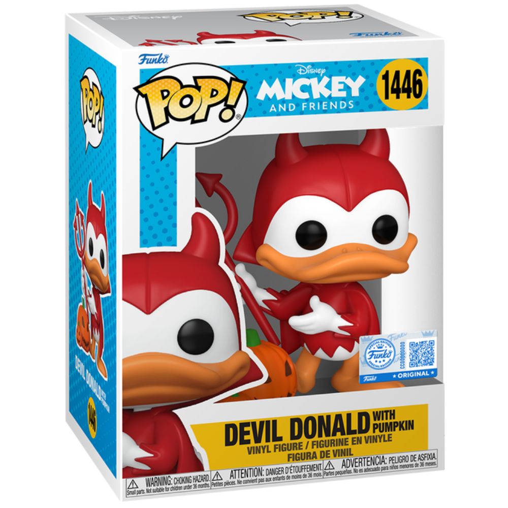 Pop! Disney: Devil Donald Duck - RetroFestive.ca