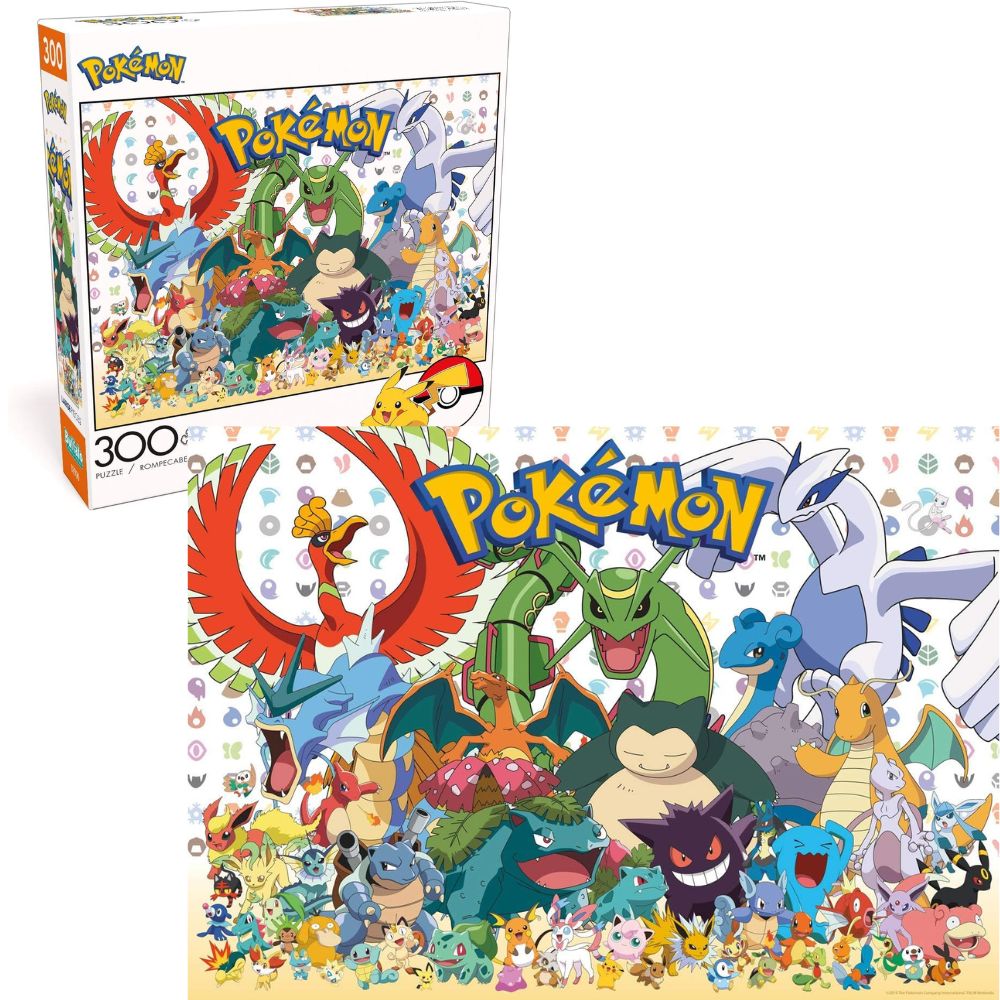 300pc Pokemon Puzzle: Fan Favourite Characters - RetroFestive.ca