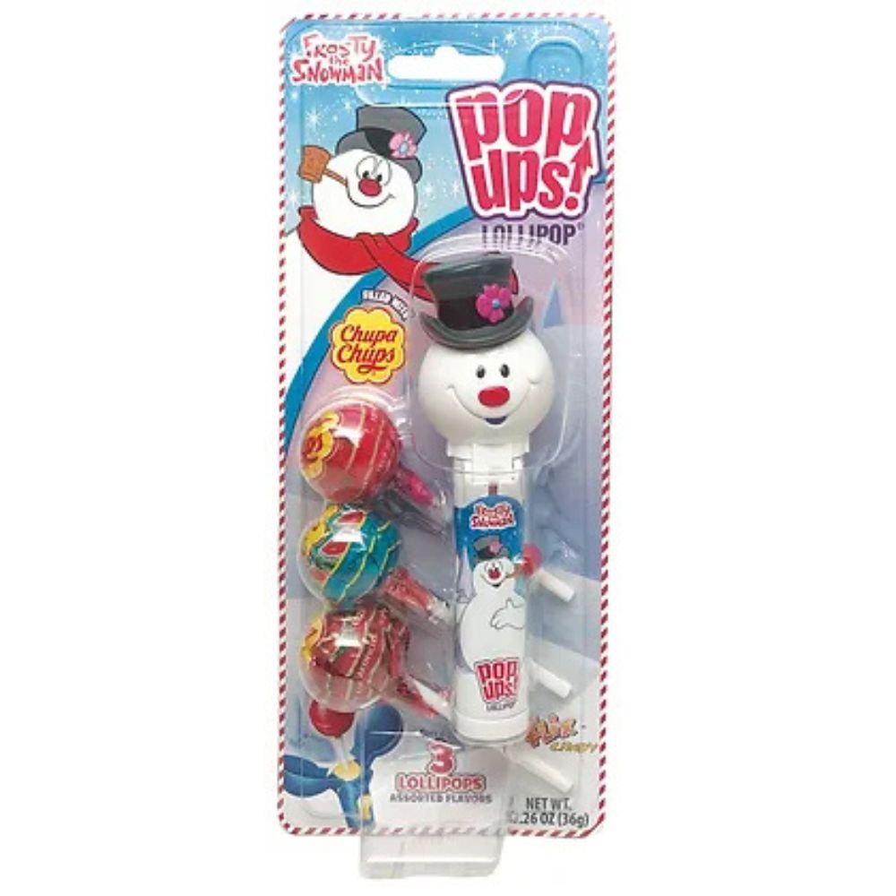 Frosty the Snowman Pop Ups! Lollipop - RetroFestive.ca