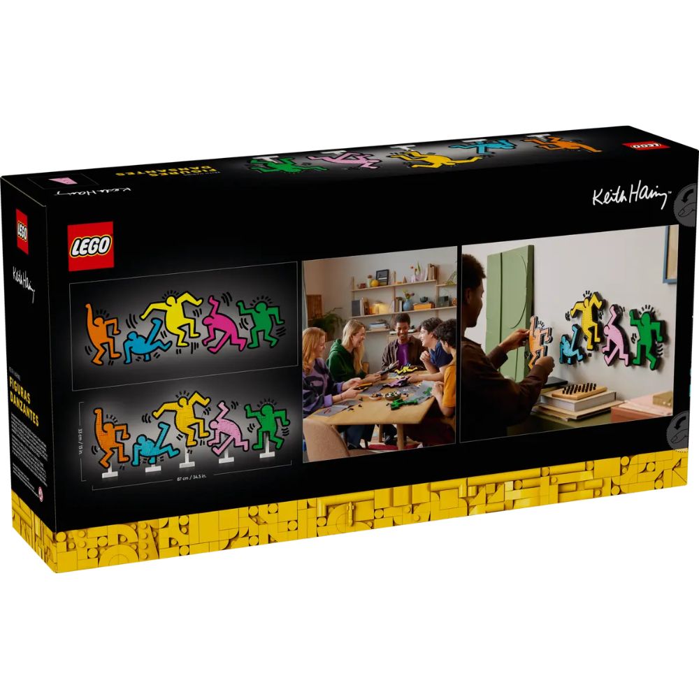 LEGO Ideas: Keith Haring – Dancing Figures - RetroFestive.ca
