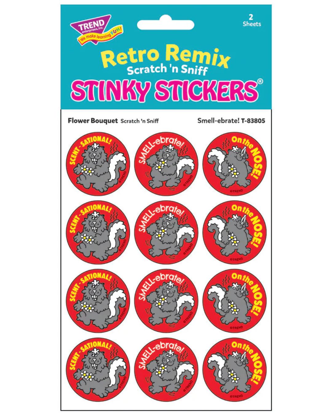 Smell-ebrate! - Flower Bouquet Scent Retro Scratch 'n Sniff Stinky ...