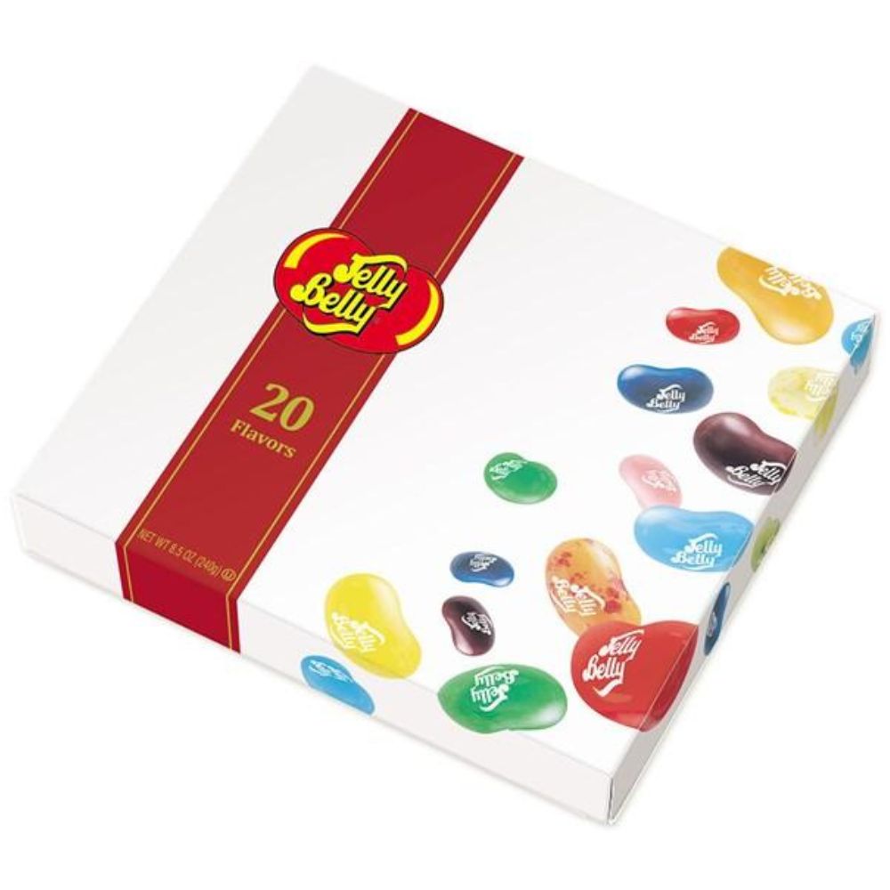 Jelly Belly 20 Flavours Assorted Gift Box - RetroFestive.ca