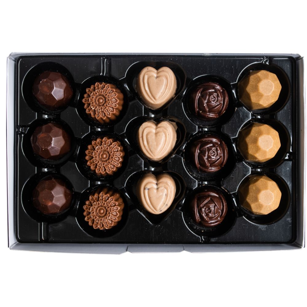 Holiday Peace Box of 15 Assorted Filled Chocolates by Peace by ...
