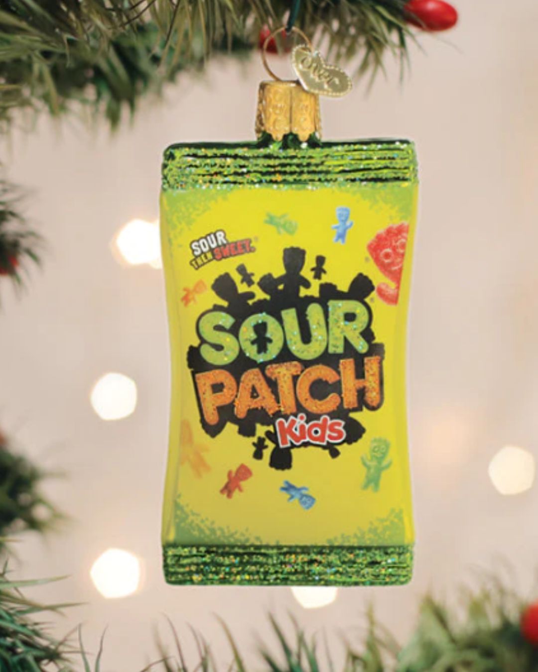Sour Patch Kids Glass Ornament by Old World Christmas - RetroFestive.ca