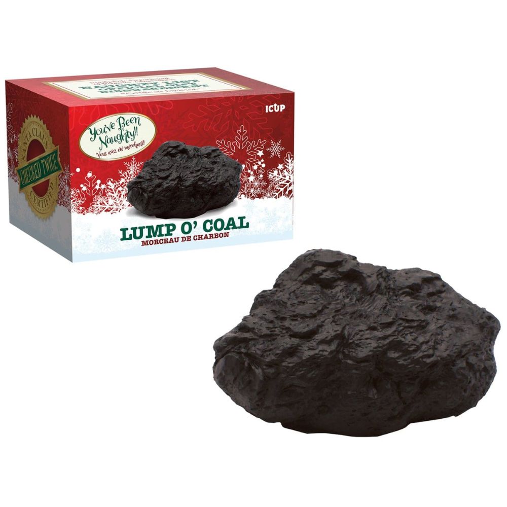 Lump of Coal With Certificate - RetroFestive.ca