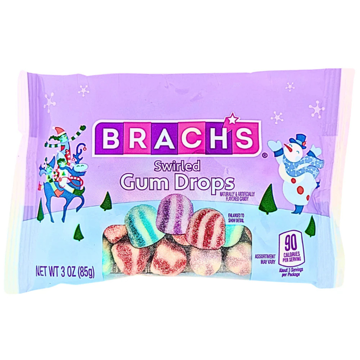 Brach's Swirled Gum Drops 3oz Canada | RetroFestive.ca