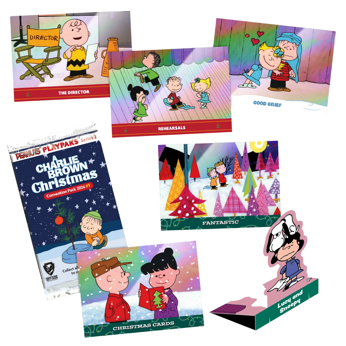 A Charlie Brown Christmas Trading Cards Peanuts Playpaks from ...