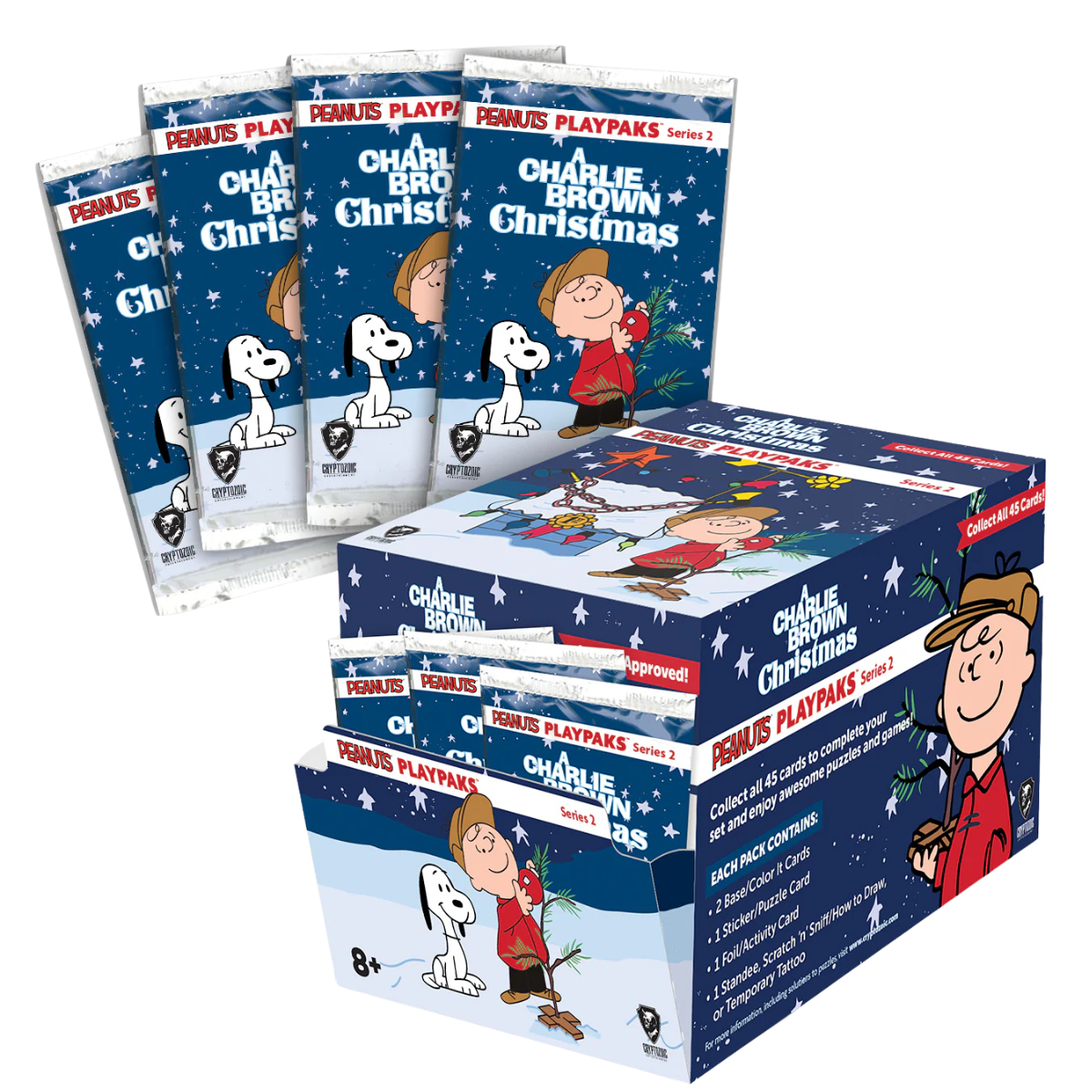 A Charlie Brown Christmas Trading Cards Peanuts Playpaks from ...
