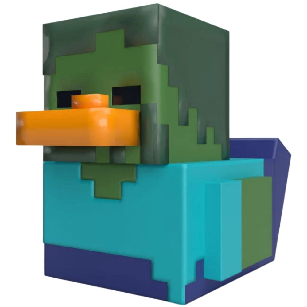 TUBBZ Minecraft Zombie MINI Rubber Duck - RetroFestive.ca