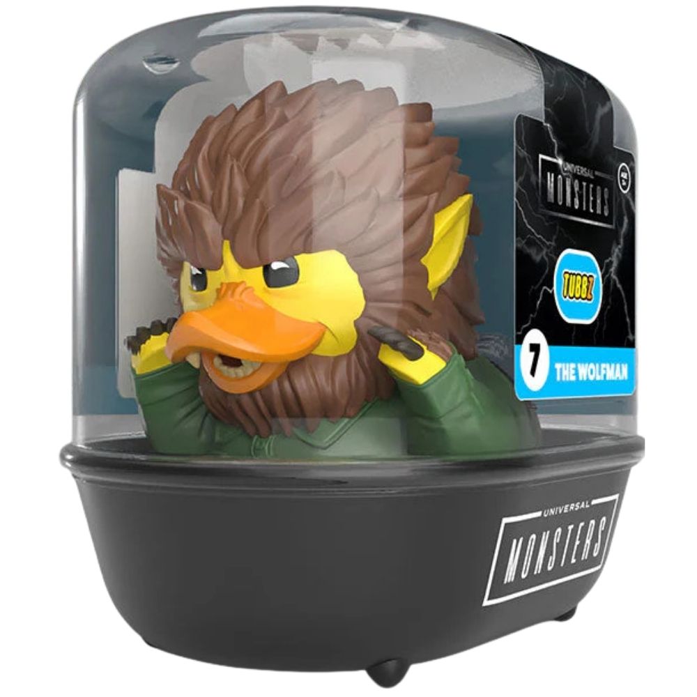 TUBBZ Universal Monsters Wolfman - 1st Edition Rubber Duck ...