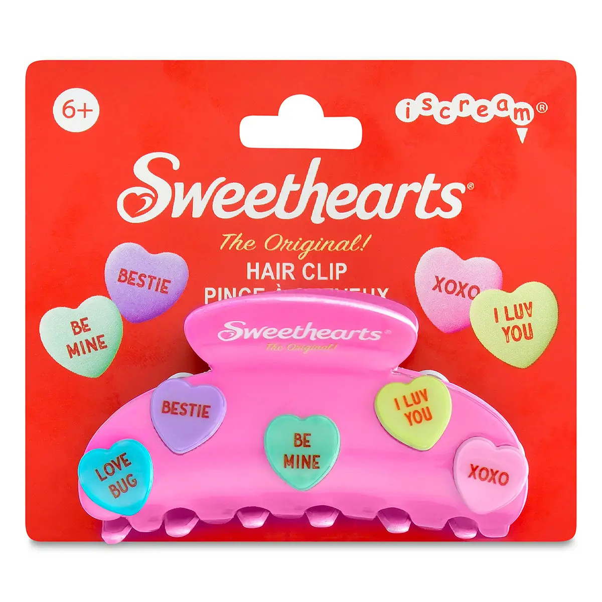 Sweethearts Claw Hair Clip Canada | RetroFestive.ca