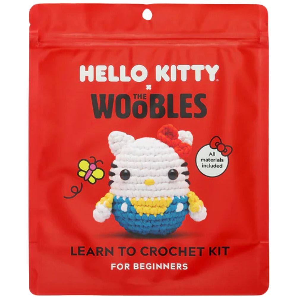 The Woobles: Hello Kitty - Crochet Kit for Beginners (Hello Kitty ...