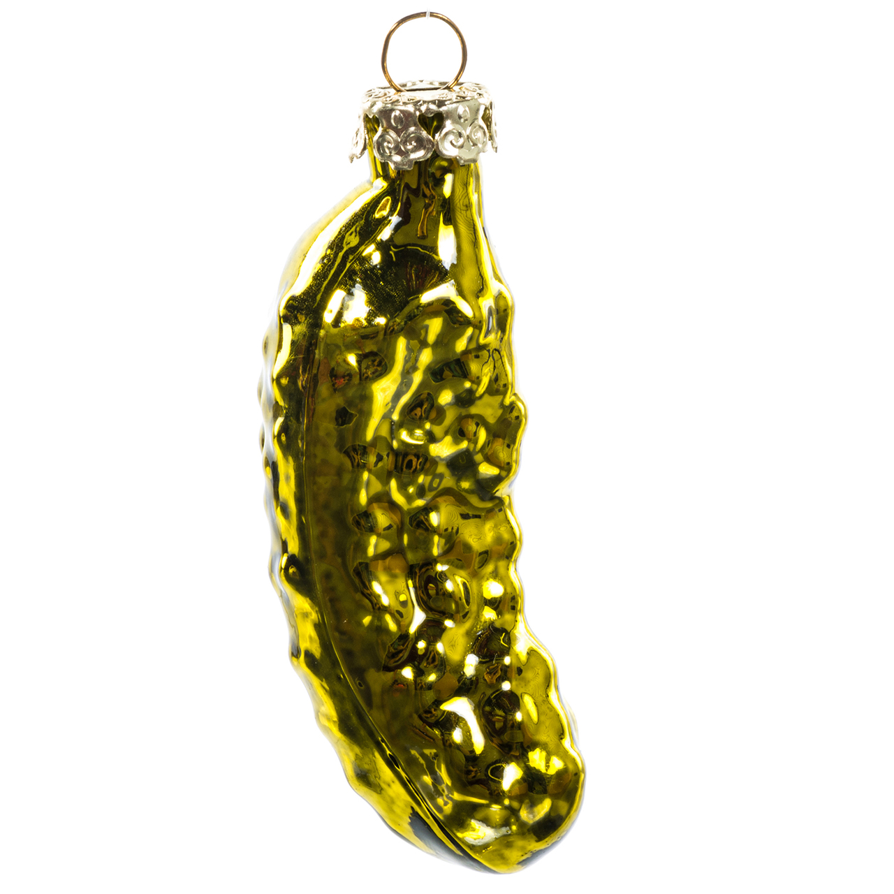 Vintage Glass Pickle Ornament - RetroFestive.ca