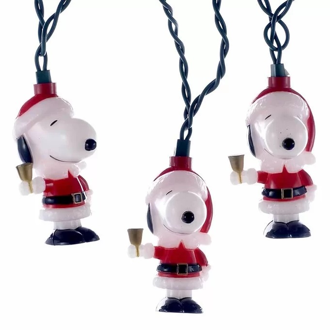 Peanuts Santa Snoopy Light Set - RetroFestive.ca
