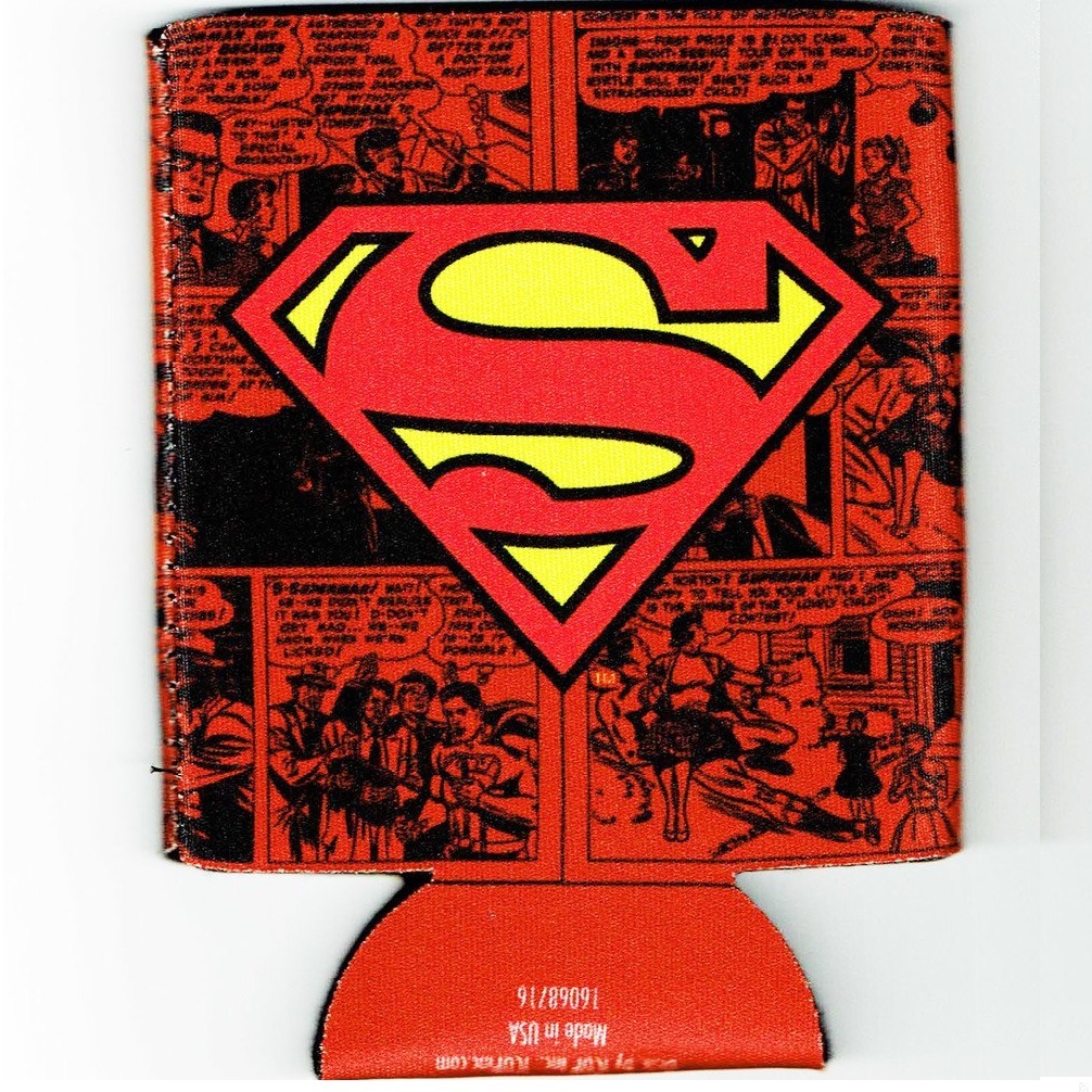 DC Comics Superman First Issue Comic Cover Can Cooler - RetroFestive.ca