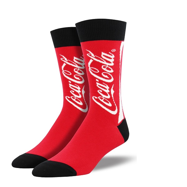 Coca-Cola Coke Socks for Men by Socksmith Canada | RetroFestive.ca