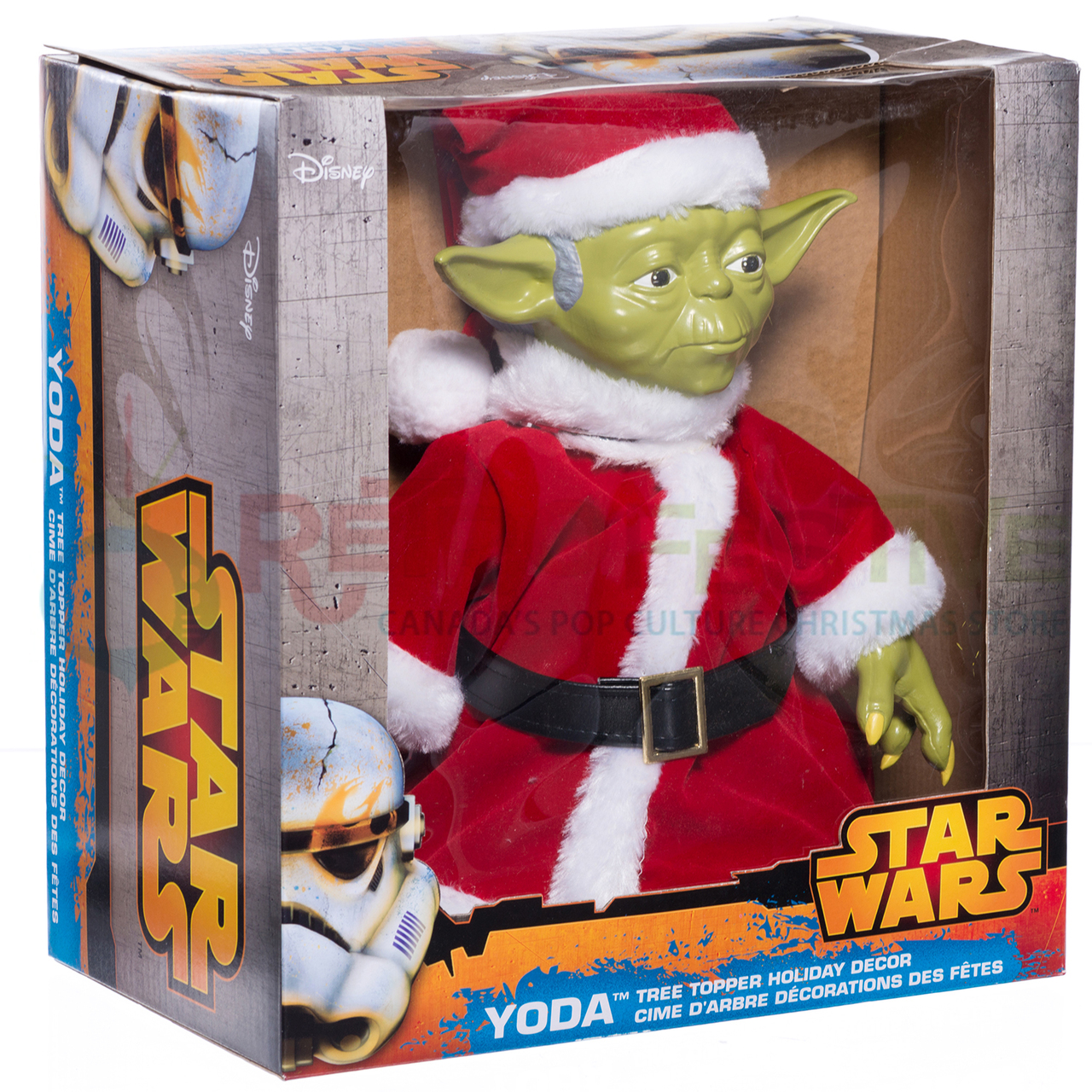 Star Wars Santa Yoda Tree Topper | RetroFestive.ca