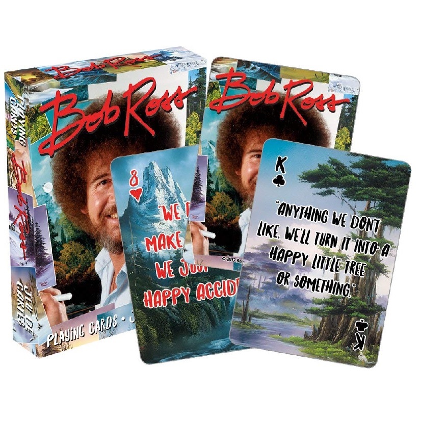 Bob Ross Playing Cards - RetroFestive.ca