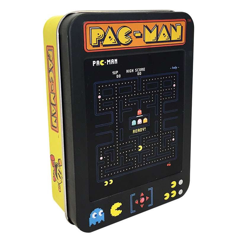 Pac Man Playing Cards in Tin Box - RetroFestive.ca