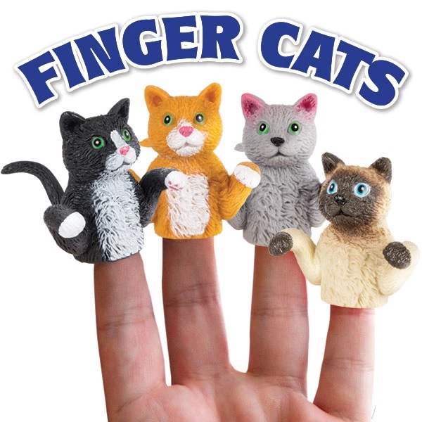 Finger Cats - RetroFestive.ca