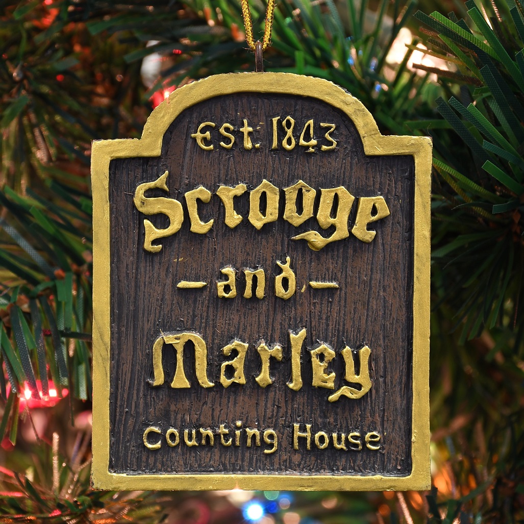 A Christmas Carol Scrooge Christmas Tree Ornament | RetroFestive.ca