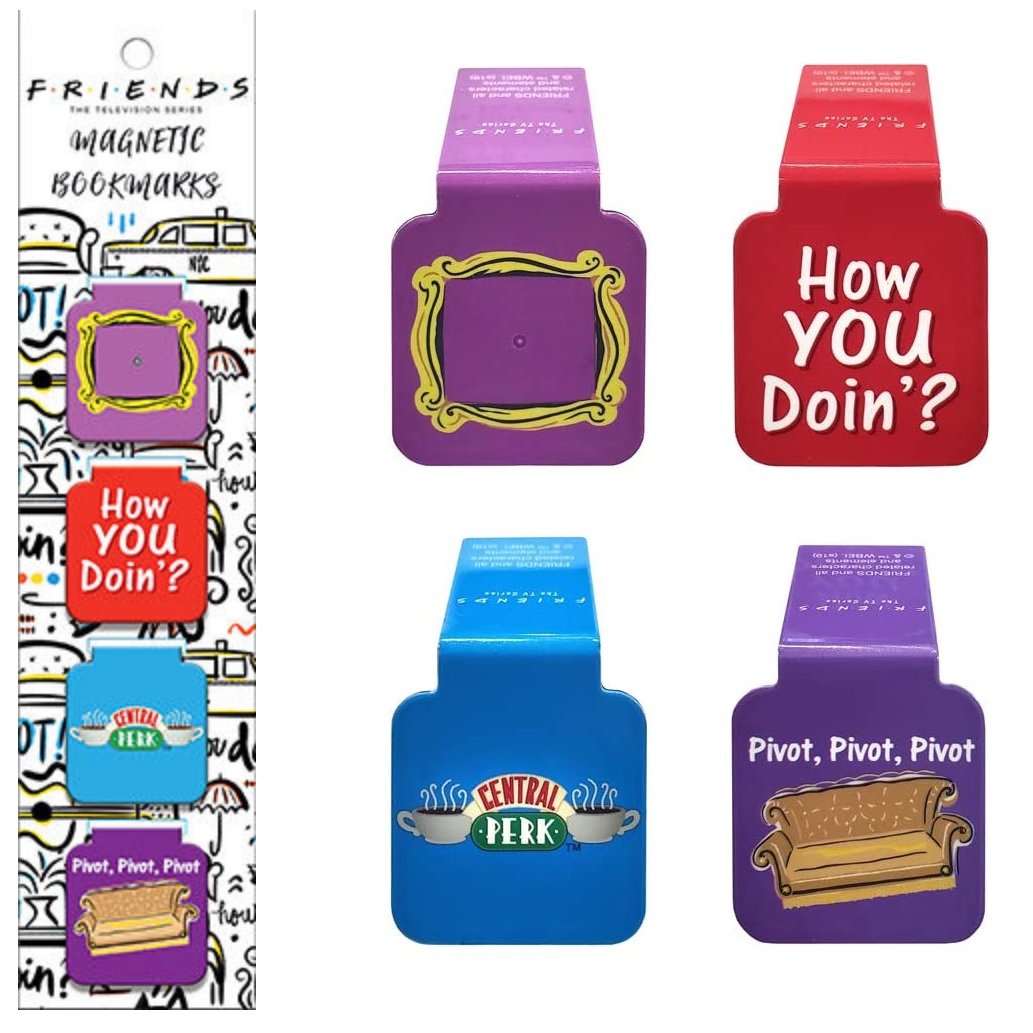 Friends Magnetic Bookmarks