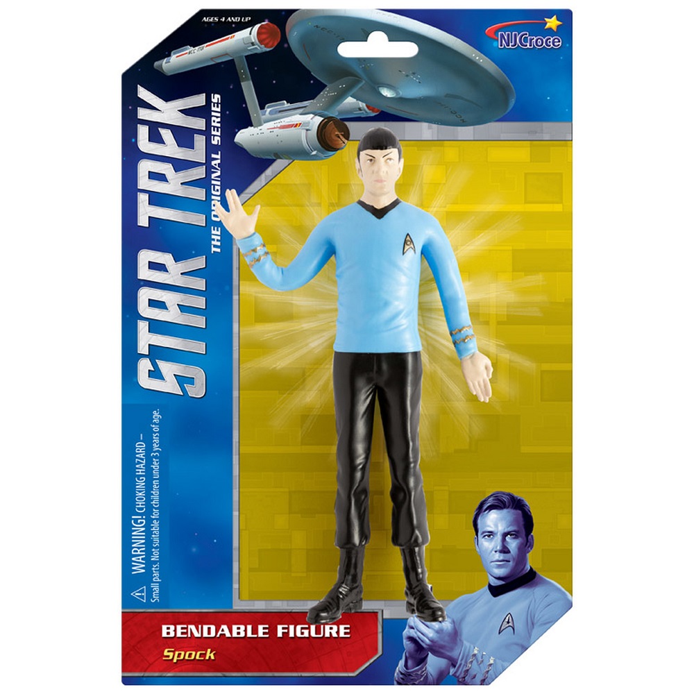 Star Trek Spock Bendable Action Figure - RetroFestive.ca