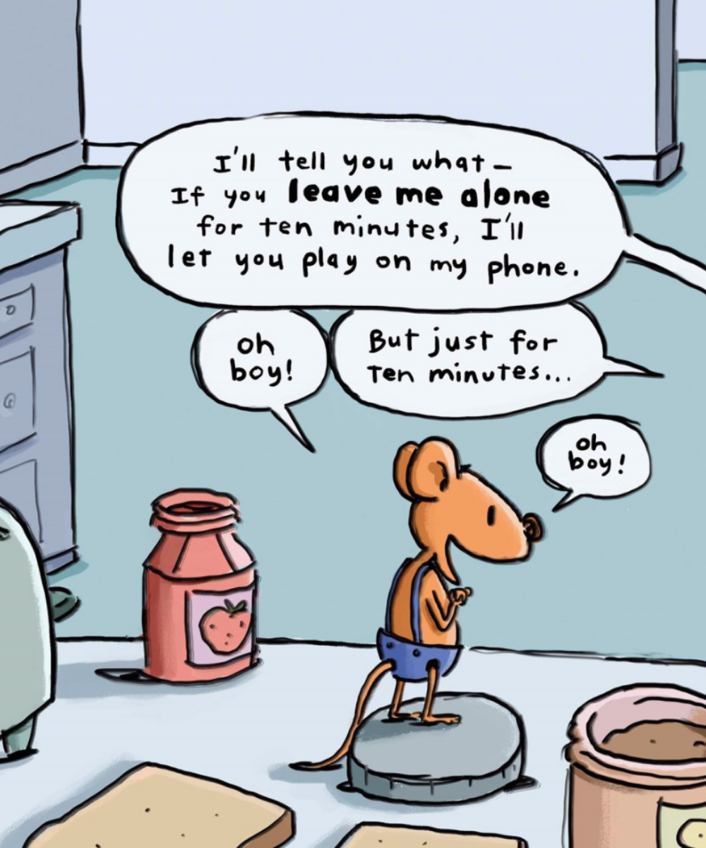 If You Give a Mouse an iPhone - RetroFestive.ca
