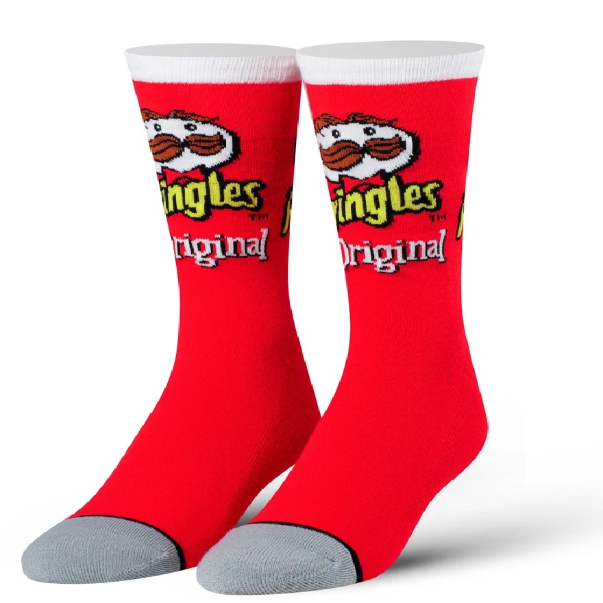 Pringles Can Men's Crew Socks by Cool Socks - RetroFestive.ca