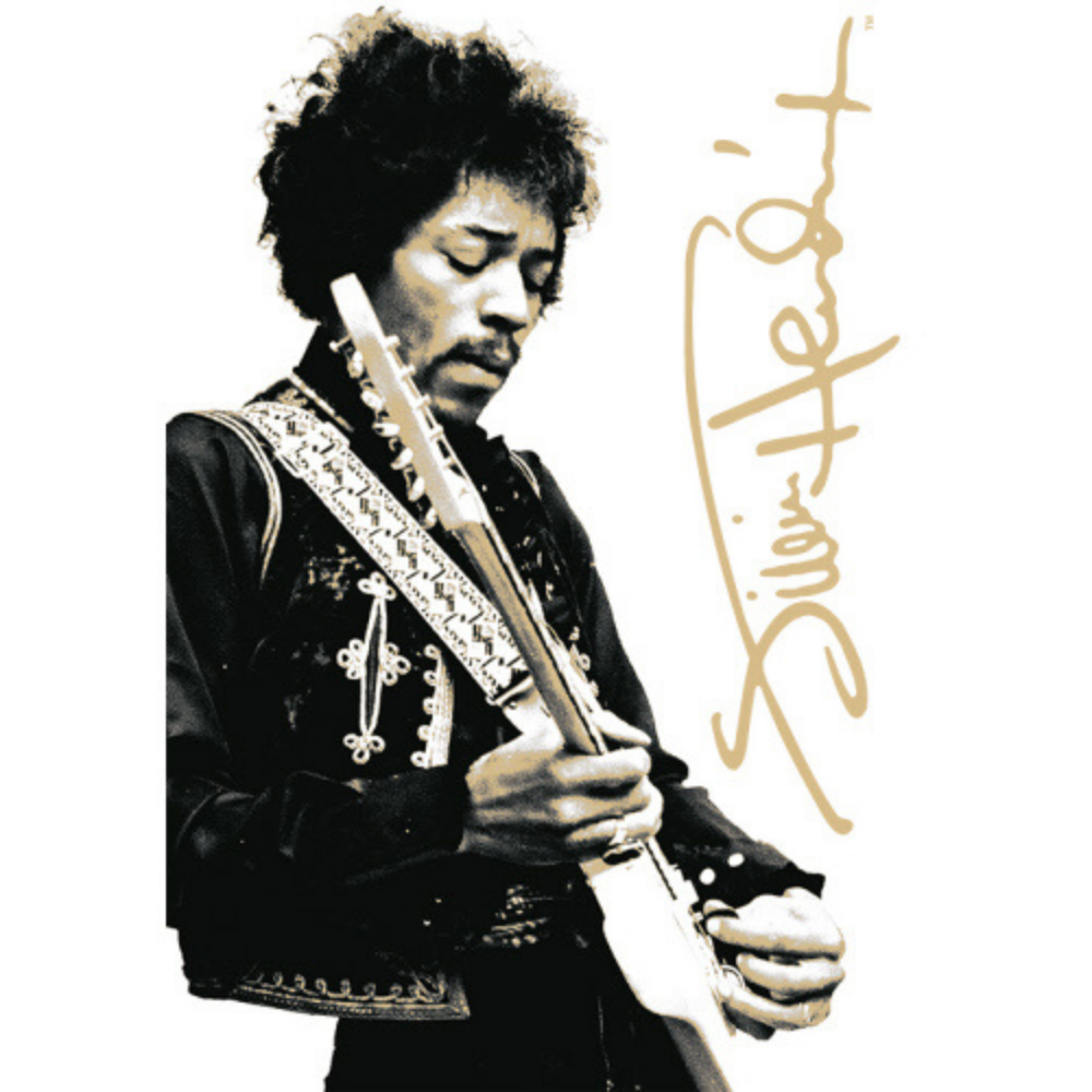 Jimi Hendrix Tin Sign - RetroFestive.ca