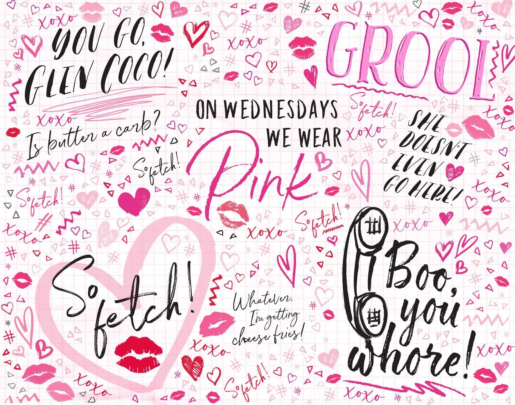 Mean Girls: Burn Book Journal Notebook (Pocket Size) - RetroFestive.ca