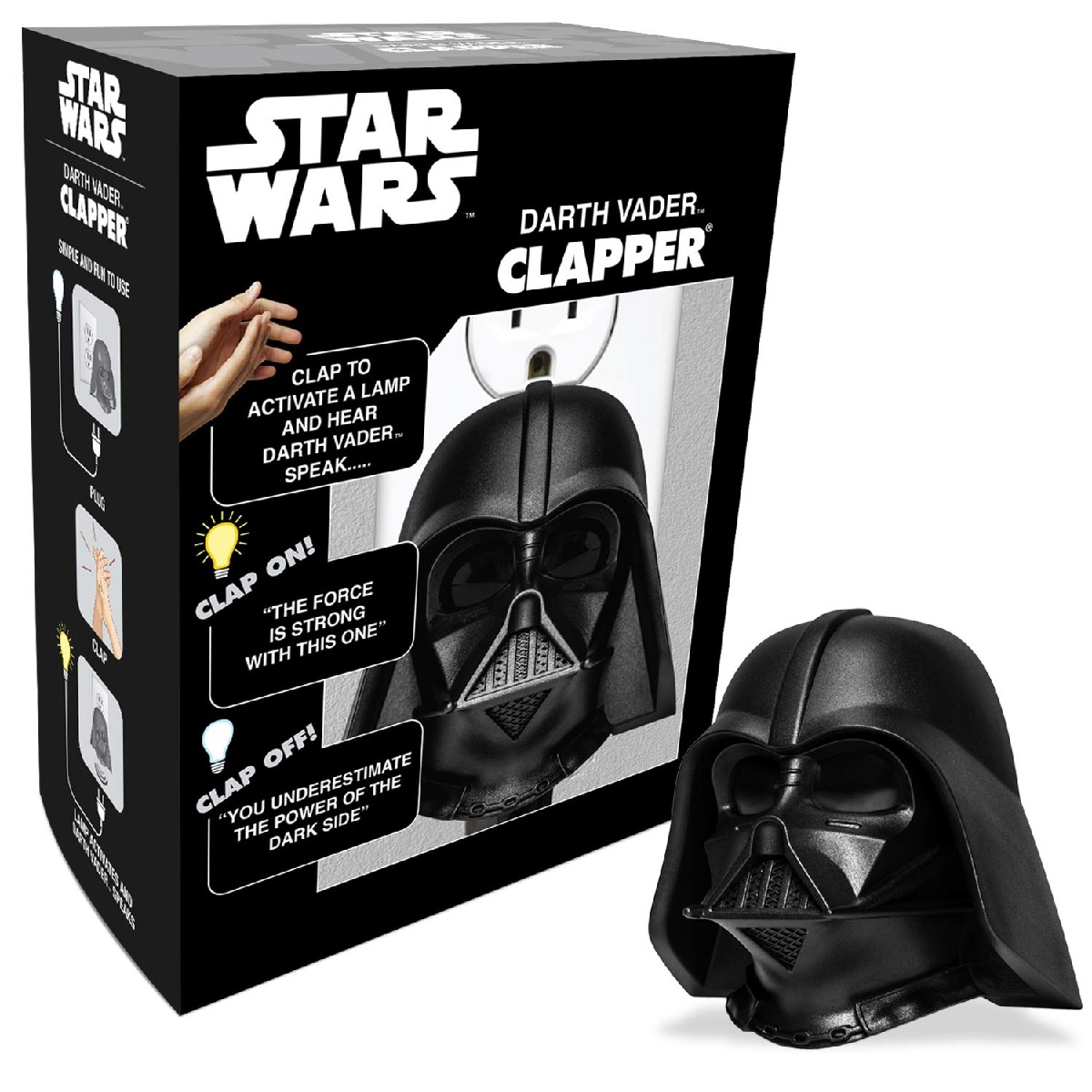 The Clapper: Talking Darth Vader Star Wars Light Switch - RetroFestive.ca