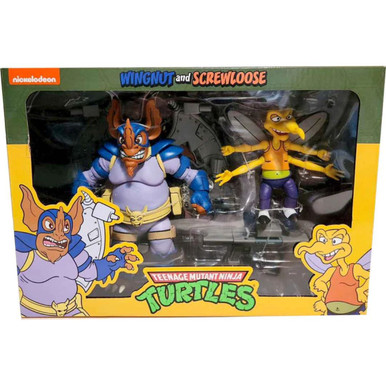 Wingnut and Screwloose - TMNT Action Figures - 2-Pack - RetroFestive.ca