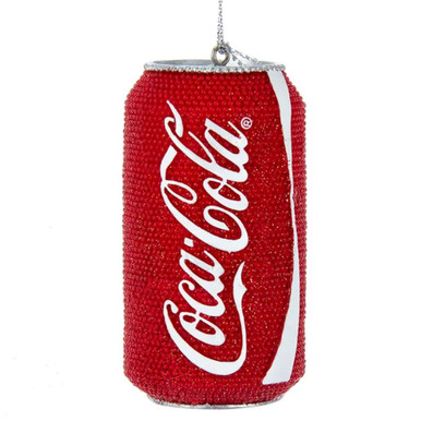 Rhinestone Coca-Cola Can Ornament - RetroFestive.ca