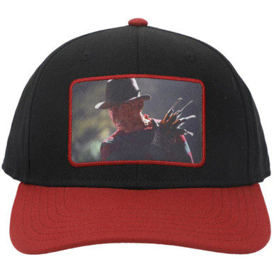 Nightmare On Elm Street Freddy Screen Grab Snapback Cap - RetroFestive.ca