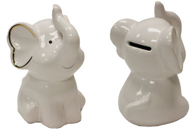 White Elephant Money Bank - RetroFestive.ca