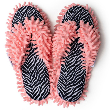 Mrs Roper Kitschy Costume Slippers - Wild Mama - RetroFestive.ca