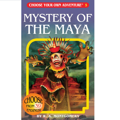 Mystery of the Maya - Choose Your Own Adventure Book - RetroFestive.ca