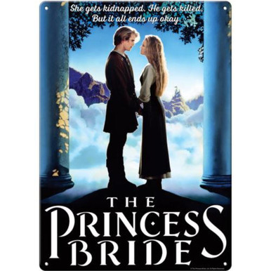 The Princess Bride Metal Sign - RetroFestive.ca