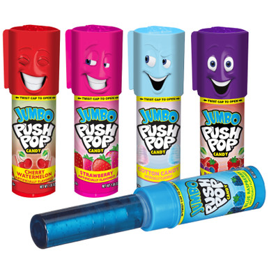 Topps Push Pop Jumbo Assorted - RetroFestive.ca