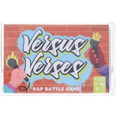 Versus Verses Music Rap Battle Game In Retro Cassette Case ...