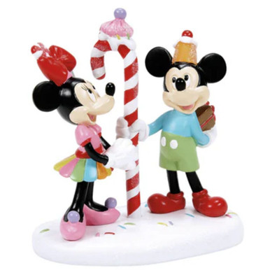 Mickey and Minnie Share a Treat - Department 56 Mickey's Peppermint ...