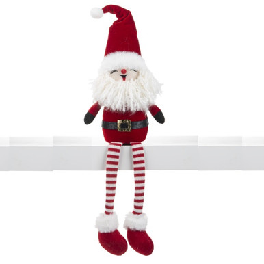 Santa Sitting with Dangling Legs Canada | RetroFestive.ca