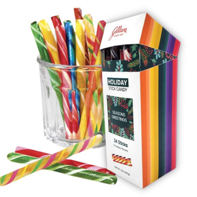 Gilliam Old Fashioned Candy Sticks - 24-Pc Gift Box - RetroFestive.ca