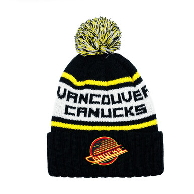 NHL Vancouver Canucks Retro Knit Toque with Pom Pom Canada ...