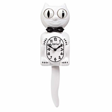 White Gentleman Original Kit-Cat Clock| RetroFestive.ca