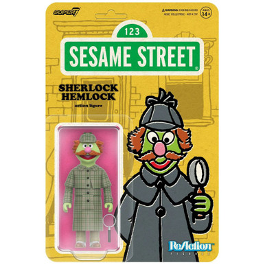 Sesame Street ReAction Figure: Sherlock Hemlock - RetroFestive.ca
