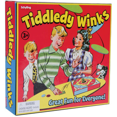 Tiddledy Winks Game in Nostalgia Box - RetroFestive.ca